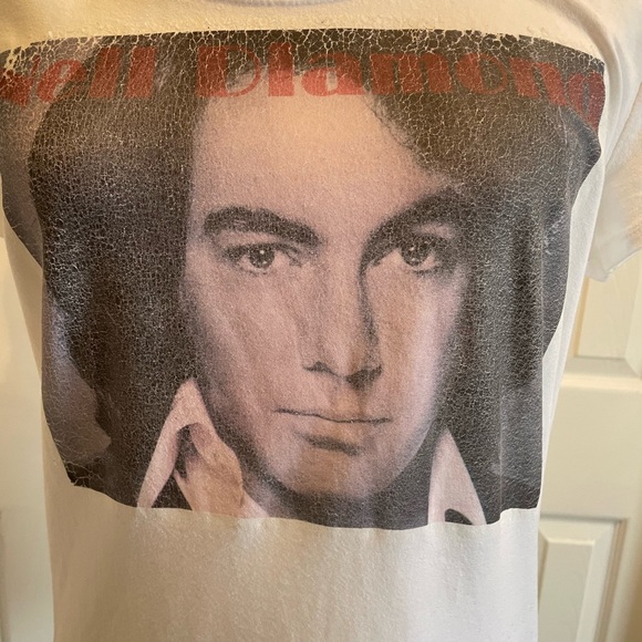 Vintage | Tops | Vintage Neil Diamond Tshirt | Poshmark